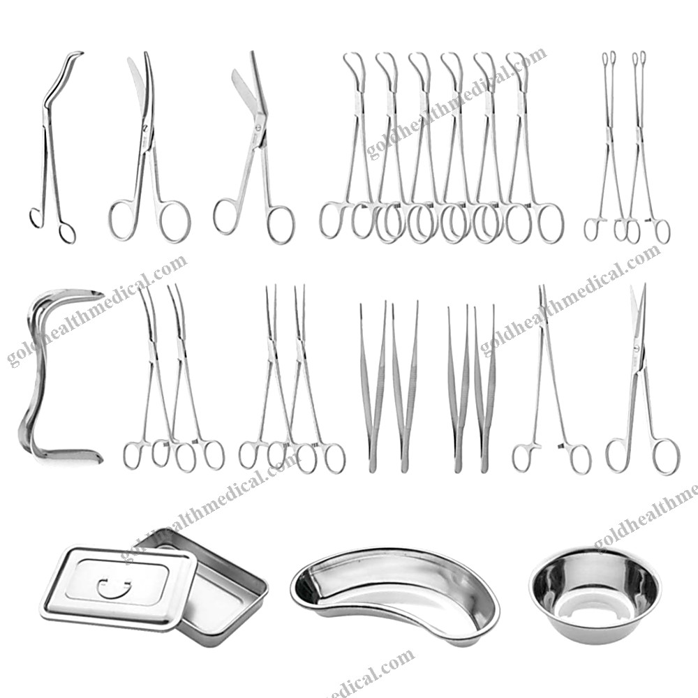 Gynecology Episiotomy Surgical Instrument Set - GoldHealth Medical Devices