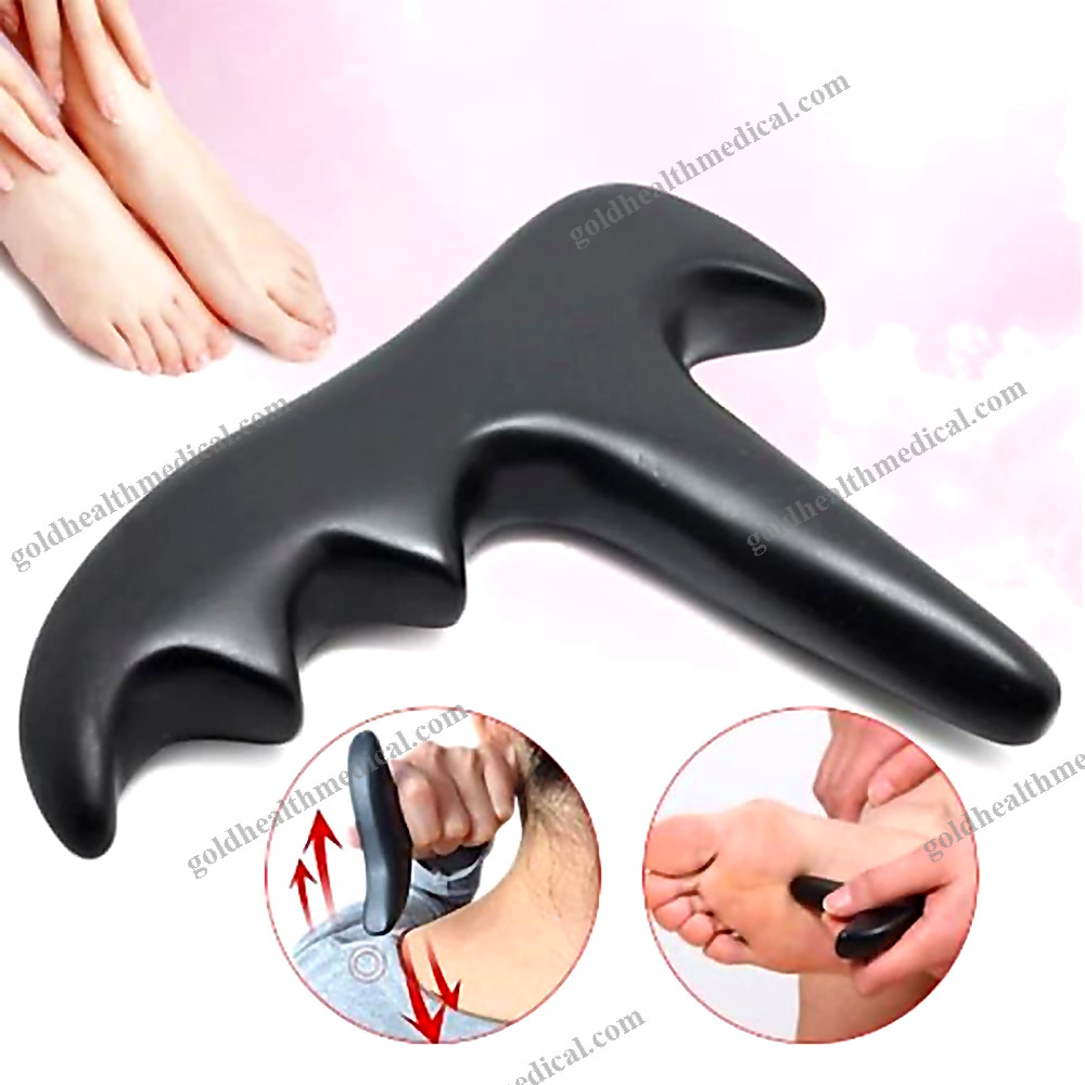 Meteorite Reflexology Massage Tool Set - GoldHealth Medical Devices