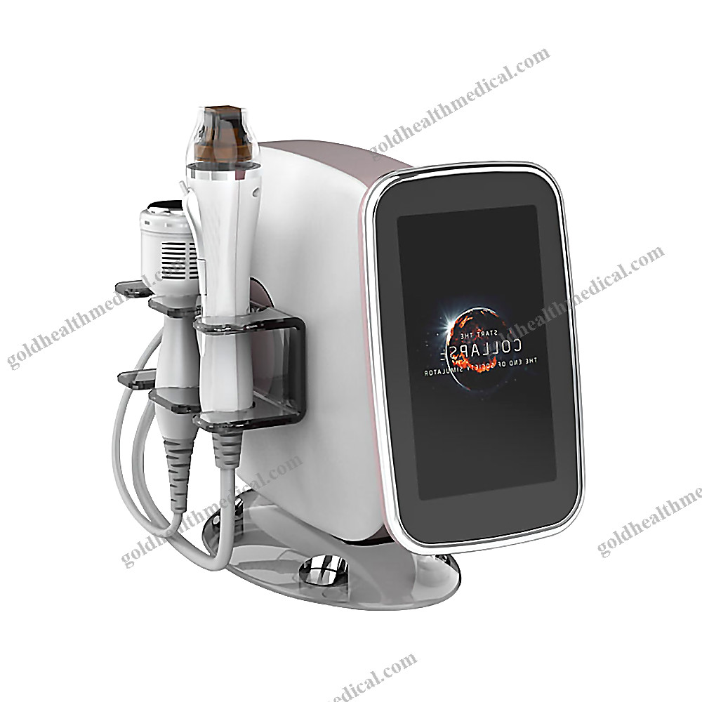 Gold RF Microneedle Facial Lift Device with Cooling Cavitation ...