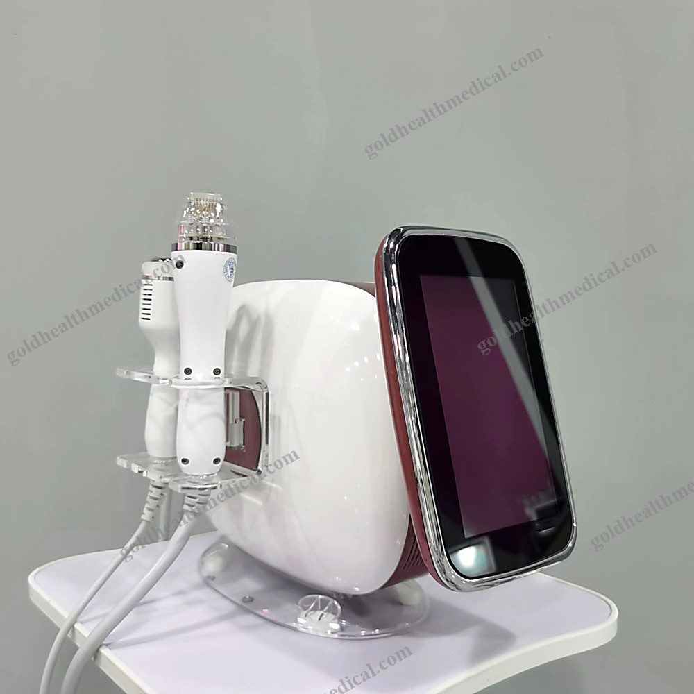 Gold RF Microneedle Facial Lift Device with Cooling Cavitation ...