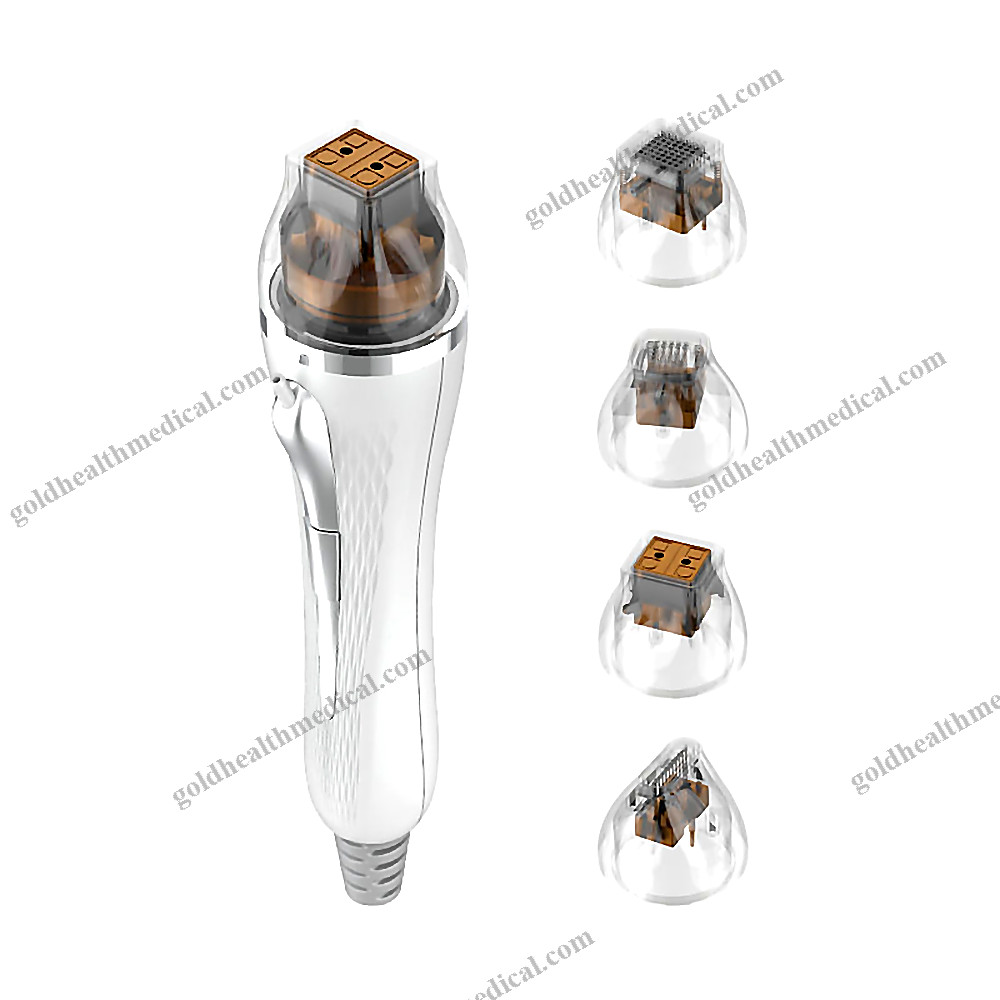 Gold RF Microneedle Facial Lift Device with Cooling Cavitation ...