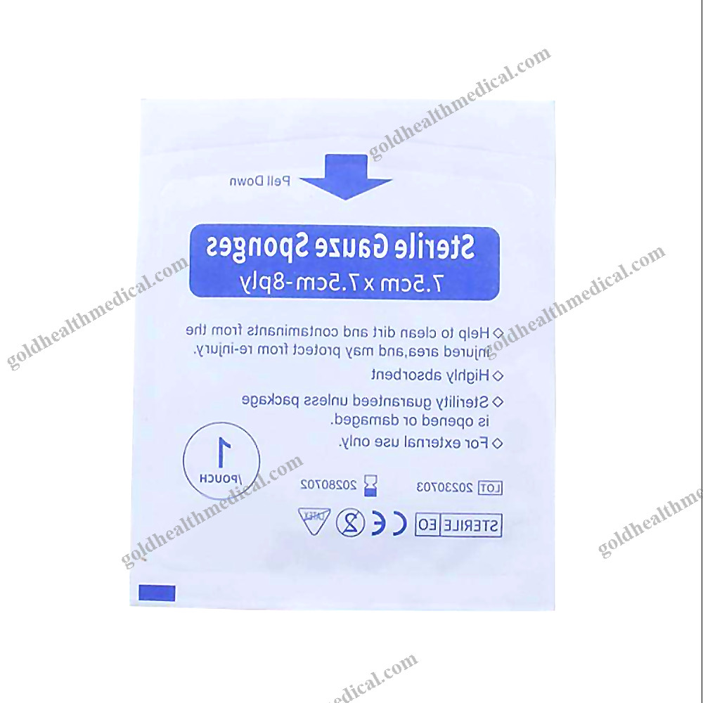 Gauze Mesh Compress Sponge Pad Swabs - GoldHealth Medical Devices